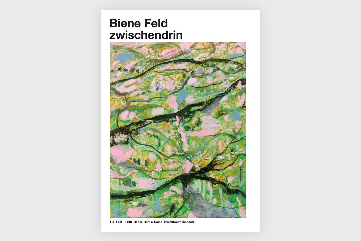 Biene Feldzwischendrin2022 - Galerie Born